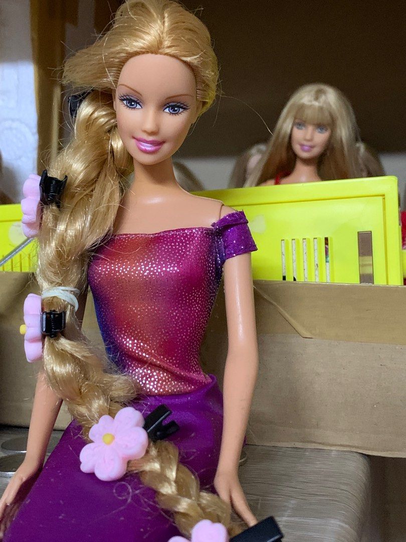 Barbie rapunzel rebody, Hobbies & Toys, Toys & Games on Carousell