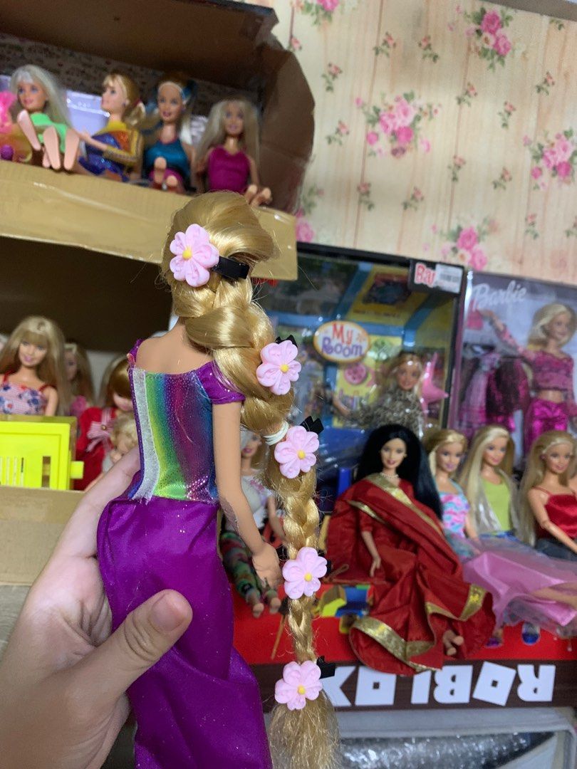 Barbie rapunzel rebody, Hobbies & Toys, Toys & Games on Carousell