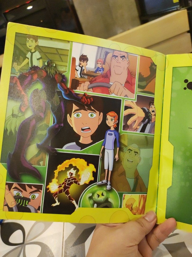 Ben 10 Story Book: and Then There Were 10 and the Krakken (English ...