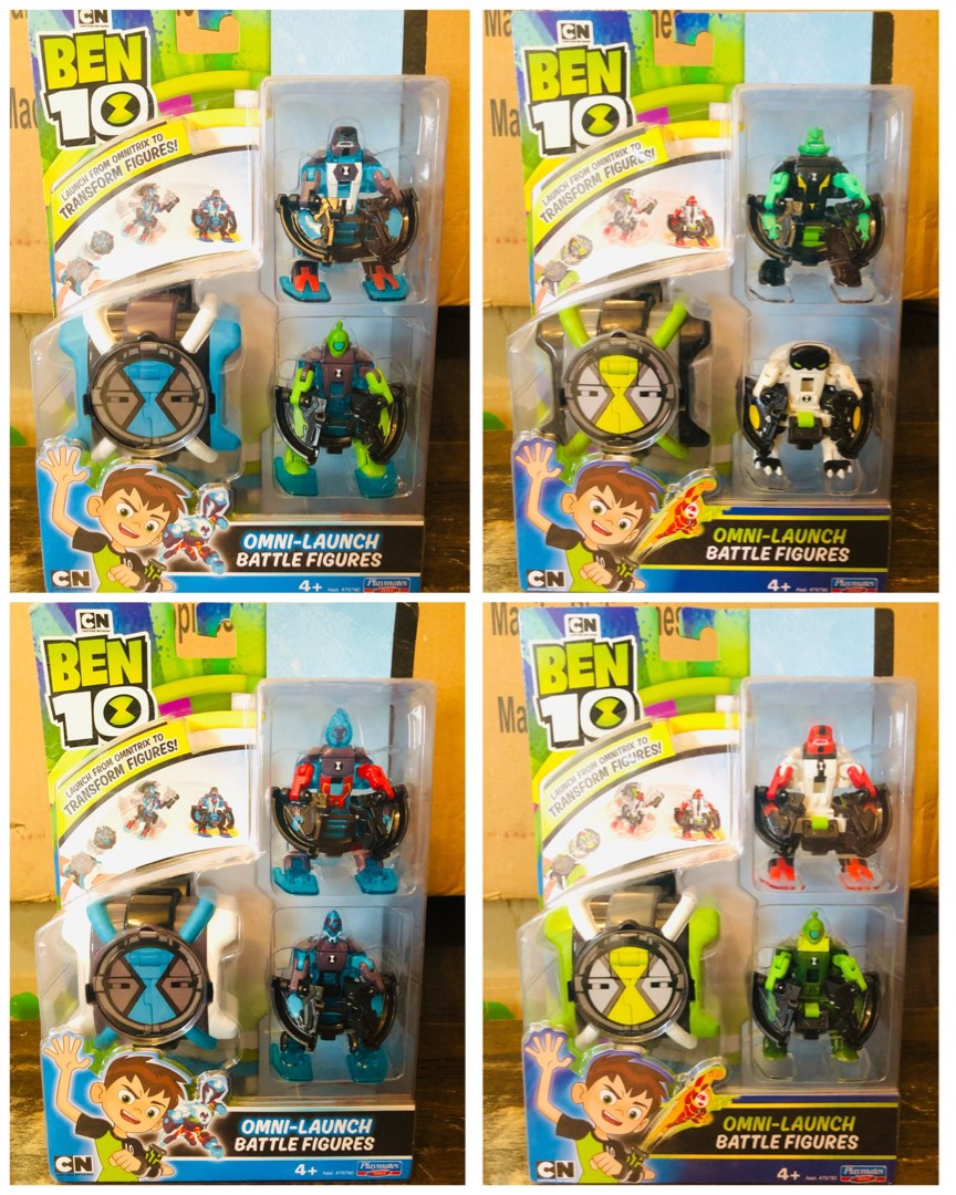 Ben 10 Omni Launch Battle Figures, Hobbies & Toys, Toys & Games on ...