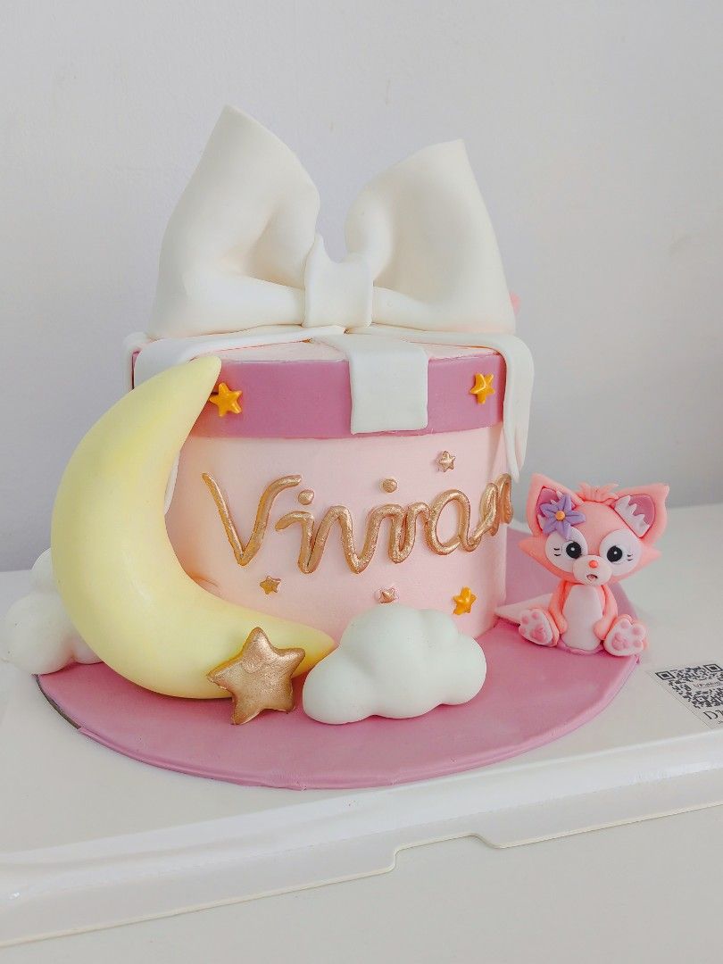 Linabell Birthday cake, Food & Drinks, Homemade Bakes on Carousell