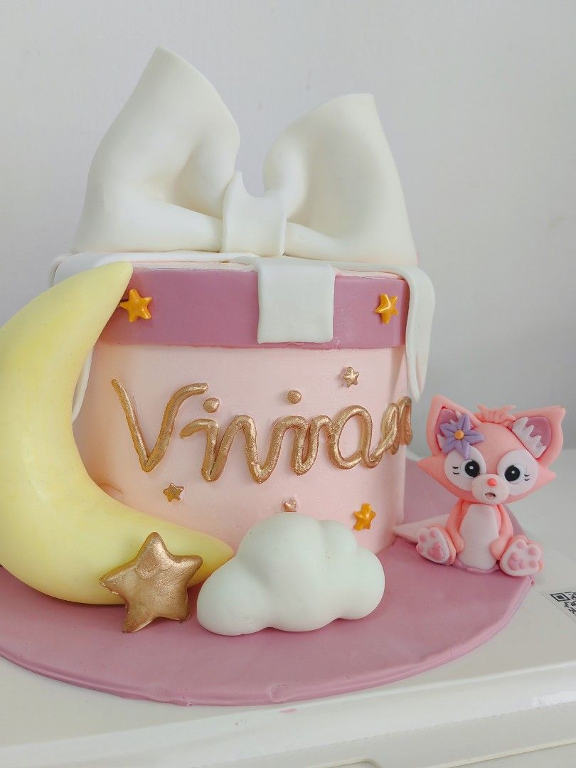 Linabell Birthday cake, Food & Drinks, Homemade Bakes on Carousell