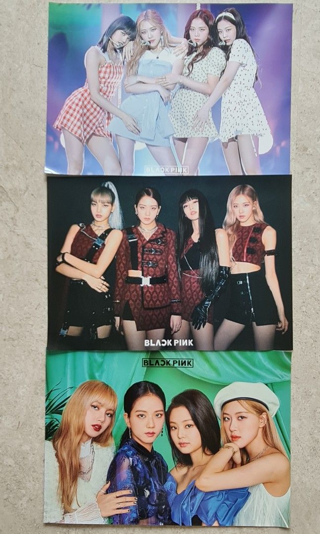 Blackpink posters, Hobbies & Toys, Memorabilia & Collectibles, K-Wave ...