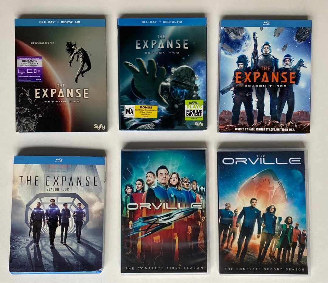 Blu Ray and DVD TV series (various), Hobbies & Toys, Music & Media, CDs ...