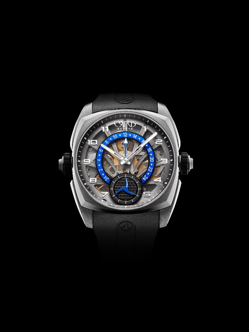 BNIB Cyrus Watch - Klepcys GMT Retrograde Full Titanium, Luxury ...