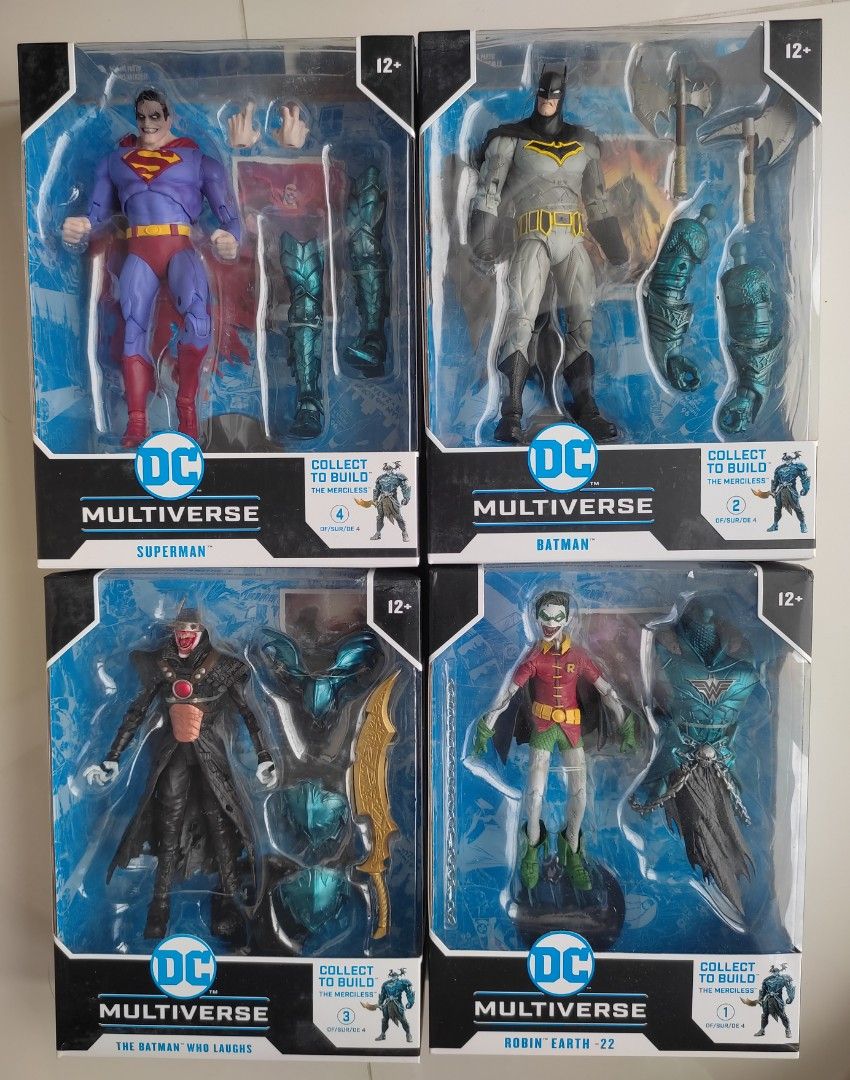 BNIB Full Set - McFarlane DC Multiverse - Collect to Build - The ...