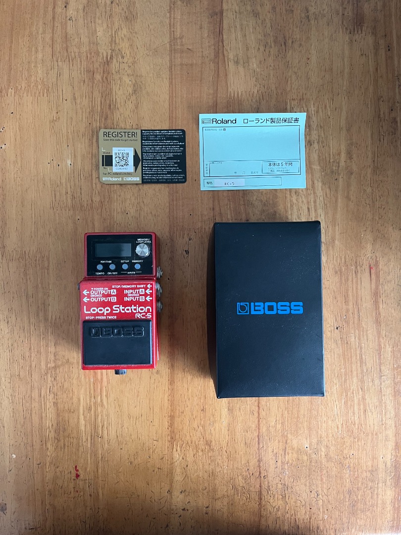 Boss RC5 Loop Pedal, Hobbies & Toys, Music & Media, Music Accessories ...