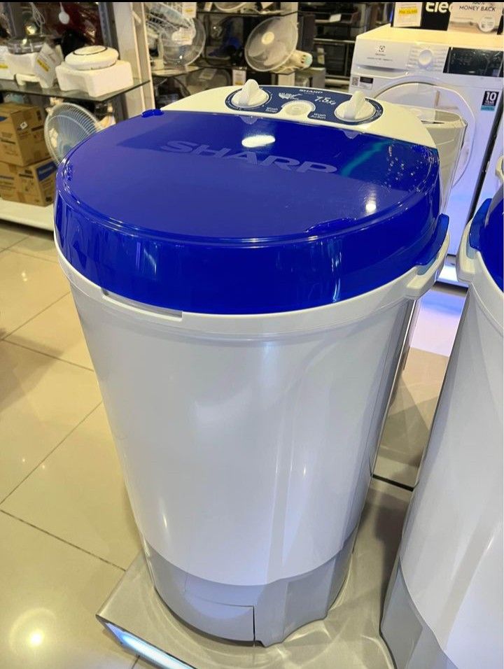 BRAND NEW SHARP SINGLE AND TWIN TUB WASHING MACHINE !, TV & Home ...