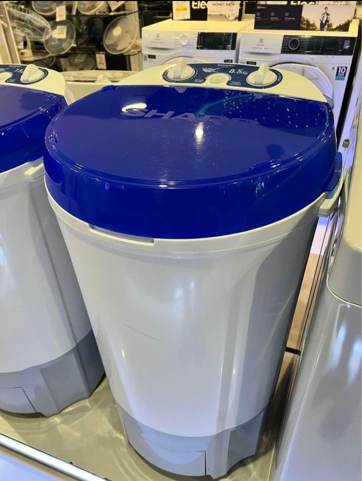 BRAND NEW SHARP SINGLE AND TWIN TUB WASHING MACHINE !, TV & Home ...