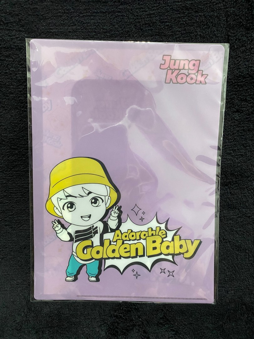 BTS TinyTan 2 Pocket Folder - Jungkook, Hobbies & Toys, Memorabilia & Collectibles, K-Wave on ...