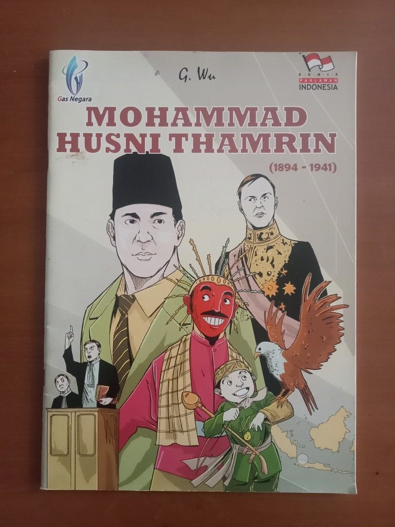 buku cerita komik pahlawan Indonesia mohammad husni thamrin, Buku ...