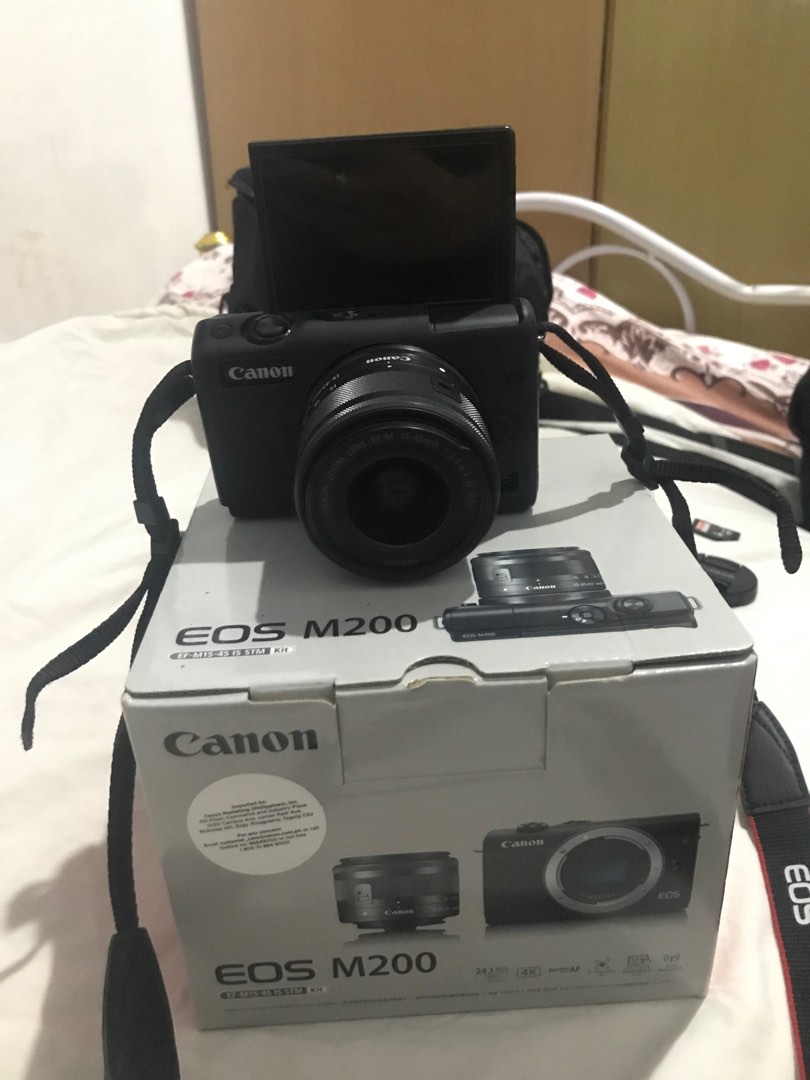 CANON EOS M200, Photography, Cameras on Carousell