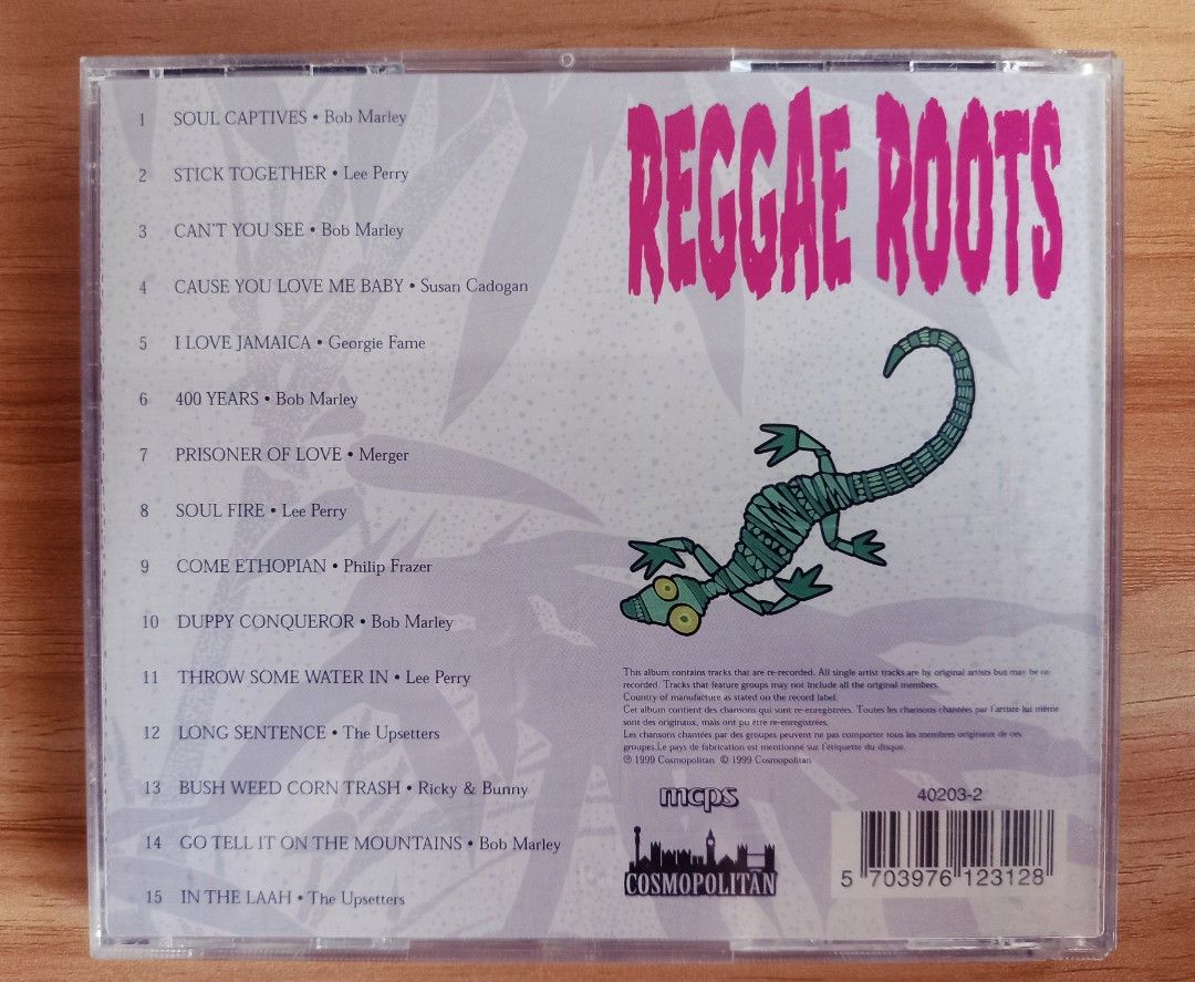 [CD] Reggae Roots Compilation CD (+Freebie)@P300!!!, Hobbies & Toys ...
