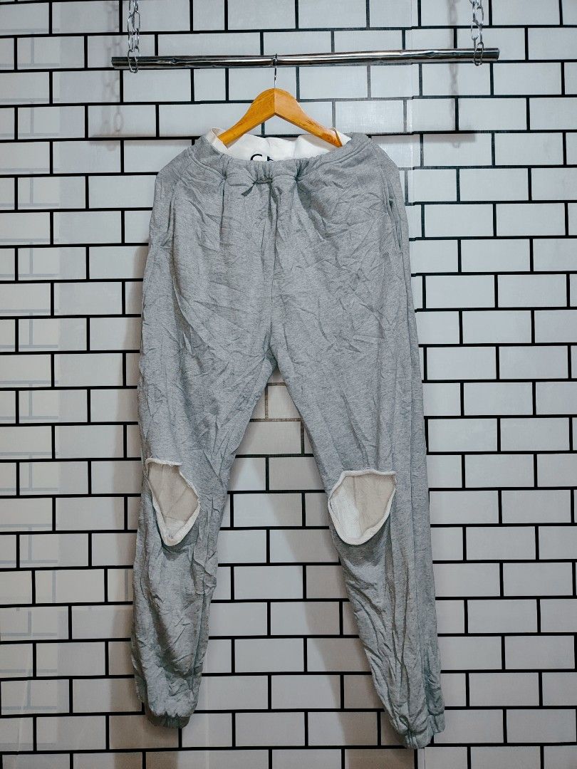 Celine Tattered Baggy Joggers, Luxury, Apparel on Carousell