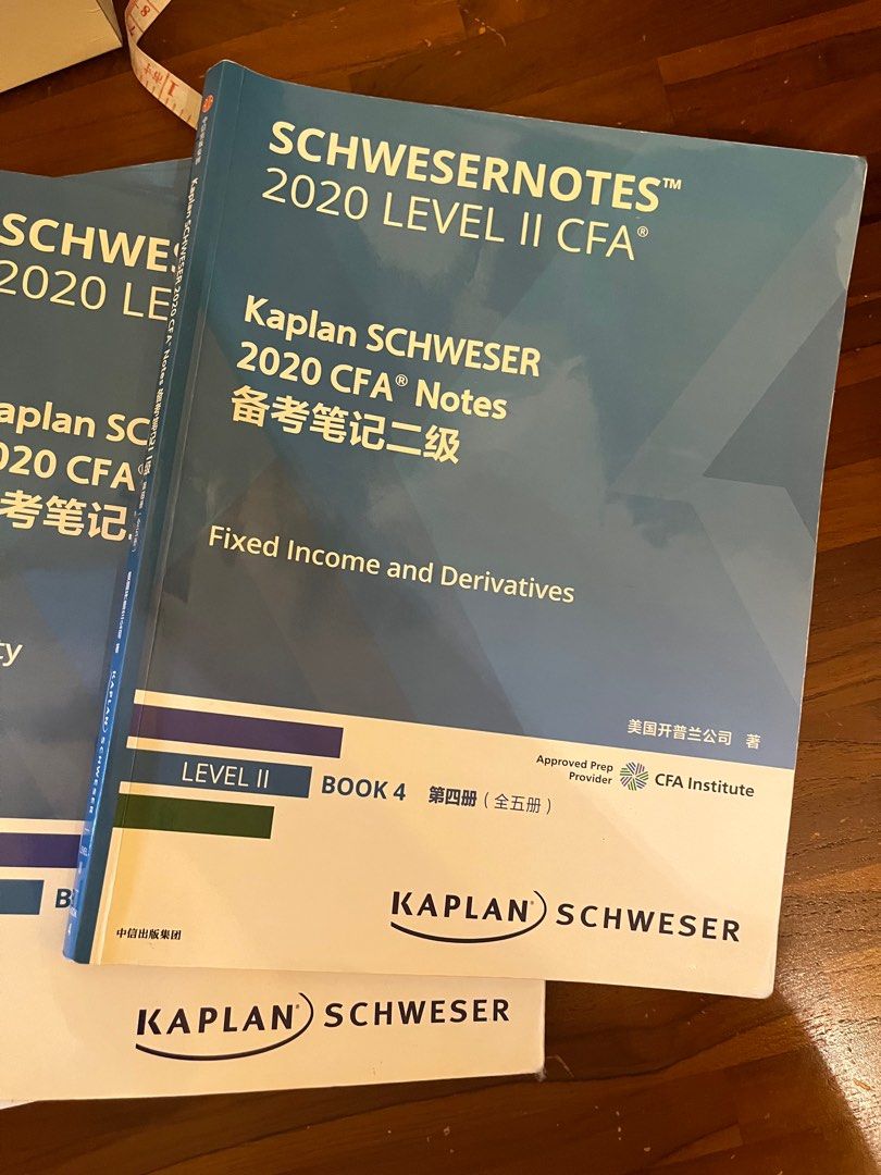 CFA level 2 II Kaplan notes 2020, Hobbies & Toys, Books & Magazines ...