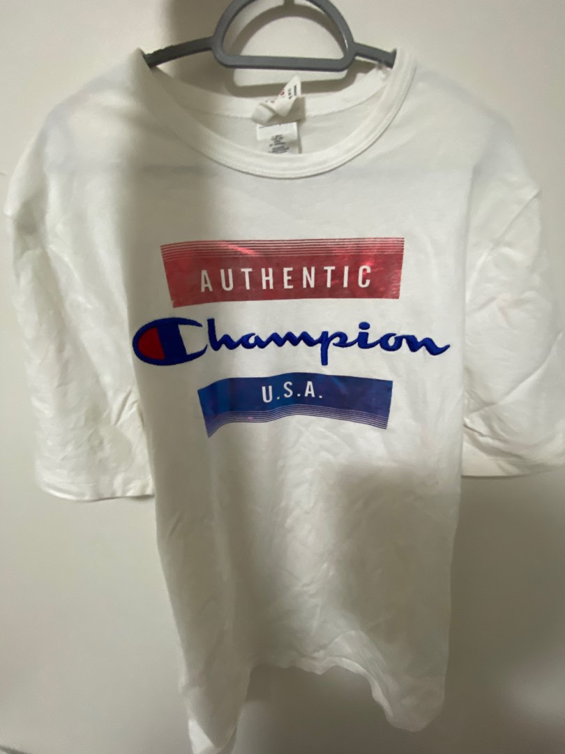 Champion, Men's Fashion, Tops & Sets, Tshirts & Polo Shirts on Carousell