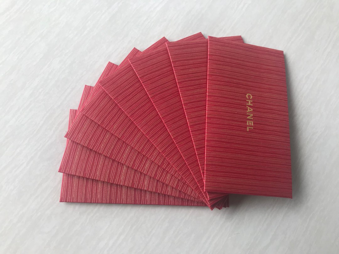 CHANEL Red Packet, Hobbies & Toys, Stationery & Craft, Craft Supplies ...