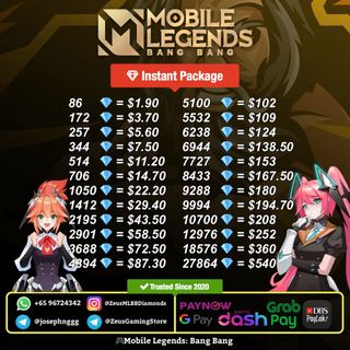 Mobile Legends Exorcist Phase 2 MLBB DIAMONDS, Video Gaming, Gaming ...