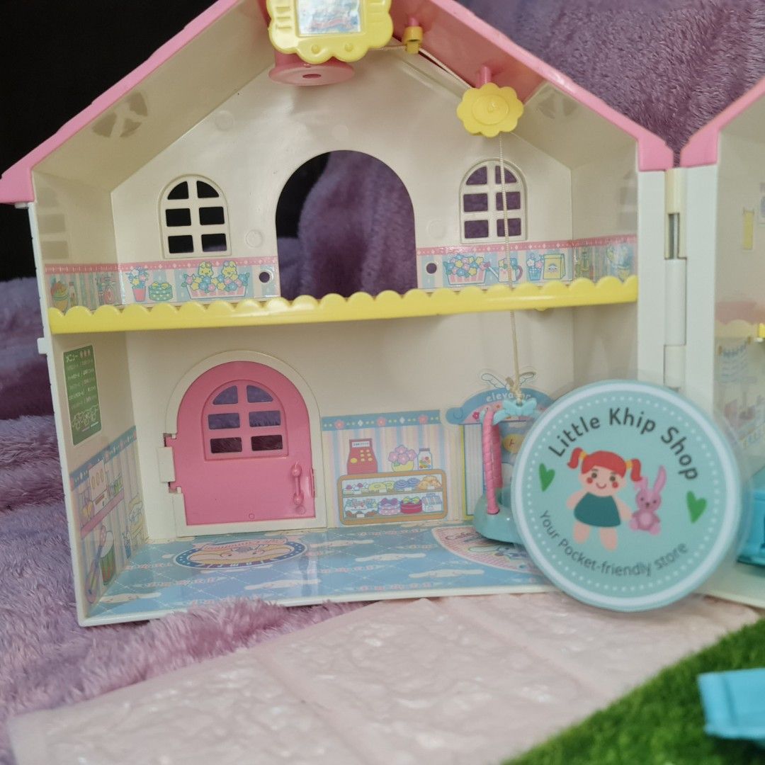 CINNAMOROLL CAFE HOUSE AND ICE CREAM WAGON SET, Hobbies & Toys, Toys ...