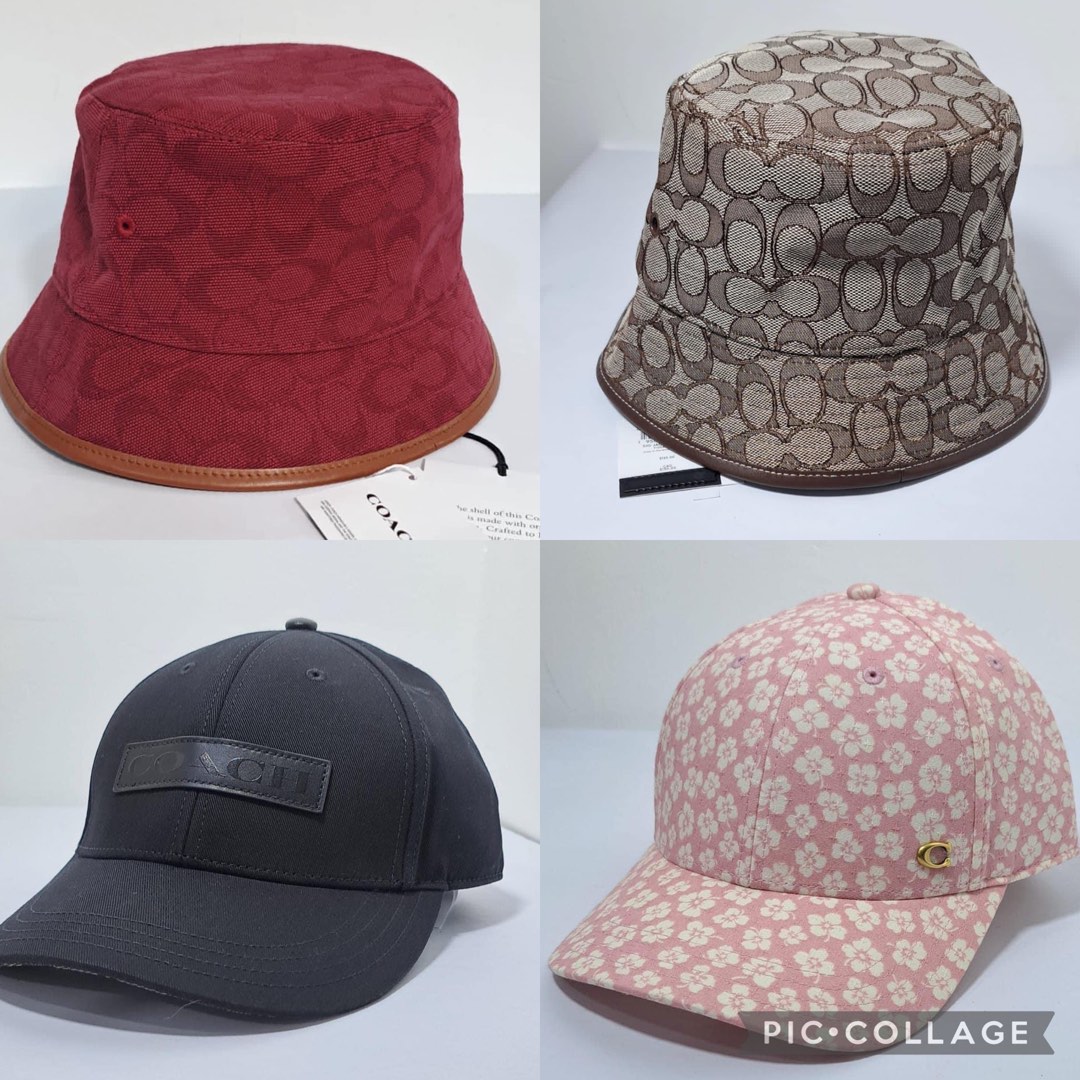 Coach hat and cap Original, Women's Fashion, Watches & Accessories ...