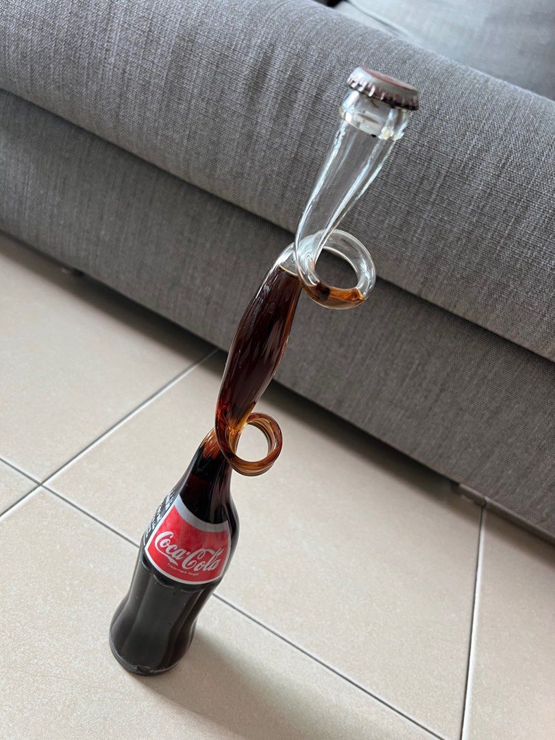 Coca Cola Twisted bottle, Hobbies & Toys, Collectibles & Memorabilia ...