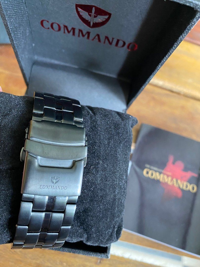 Commando watch jam tangan pria, Fesyen Pria, Jam Tangan di Carousell