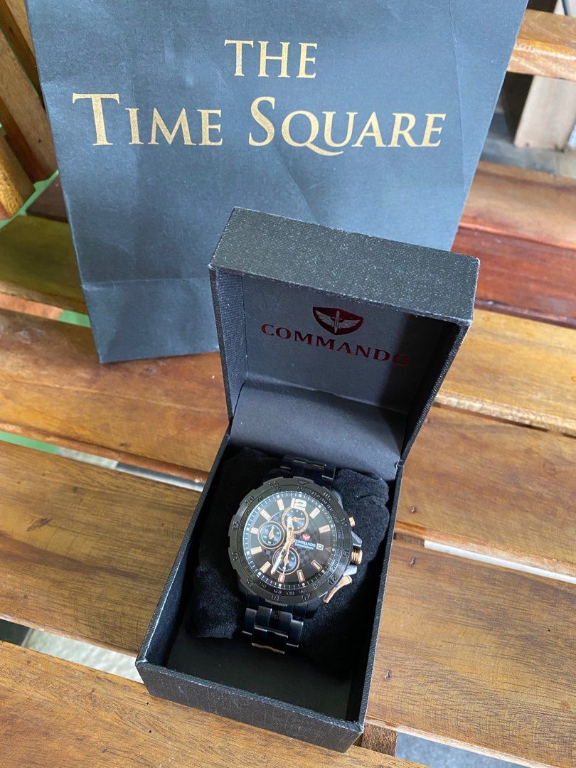 Commando watch jam tangan pria, Fesyen Pria, Jam Tangan di Carousell