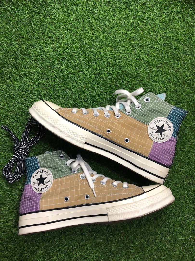 Converse 70s Grid Dewberry, Men's Fashion, Footwear, Sneakers on Carousell