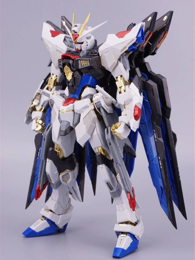 DABAN MG 1/100 強襲自由高達 Ver.METAL BUILD & Wings of Light, 興趣及遊戲, 玩具 & 遊戲類 ...