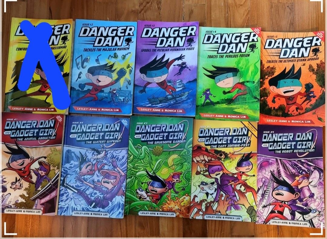 Danger Dan, Gadget Girl, Hobbies & Toys, Books & Magazines, Children's ...