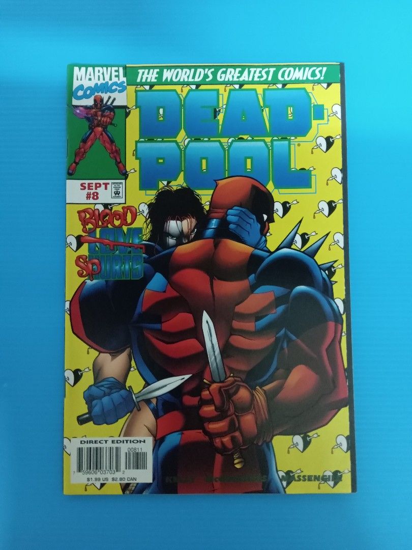 Deadpool #8 ( Ed McGuinness - Cover Art ) Marvel Comics, Hobbies & Toys, Books & Magazines ...