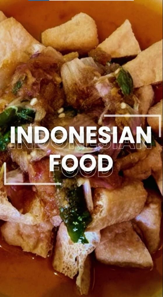 Masakan Indonesia - Delicious Tahu Gejrot (Spicy Smashed fried Toufu), Food & Drinks, Local Eats ...