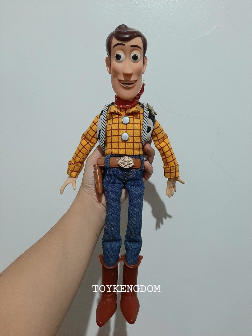 Disney Pixar Toy Story Woody Figure (Working), Hobbies & Toys, Toys ...