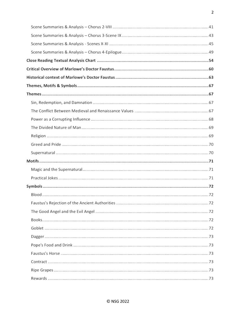 DOCTOR FAUSTUS - GCE A LEVEL H2 LITERATURE IN ENGLISH 9509 |PRESCRIBED ...