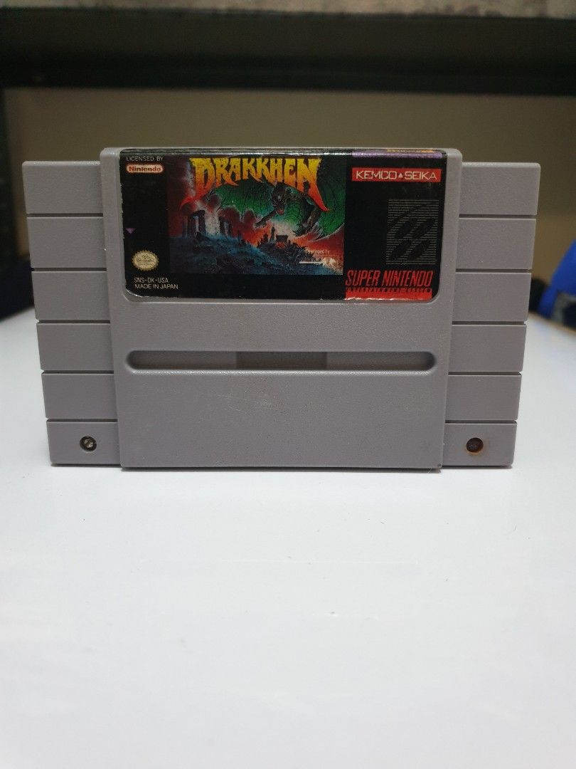 Drakkhen (Super Nintendo Entertainment System SNES), Video Gaming ...