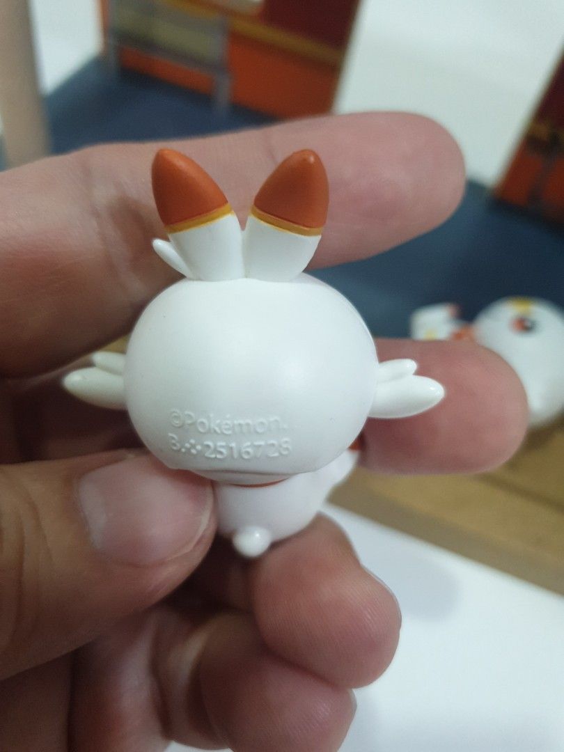 (Each) POKEMON - SCORBUNNY mini FIGURE, Hobbies & Toys, Toys & Games on ...
