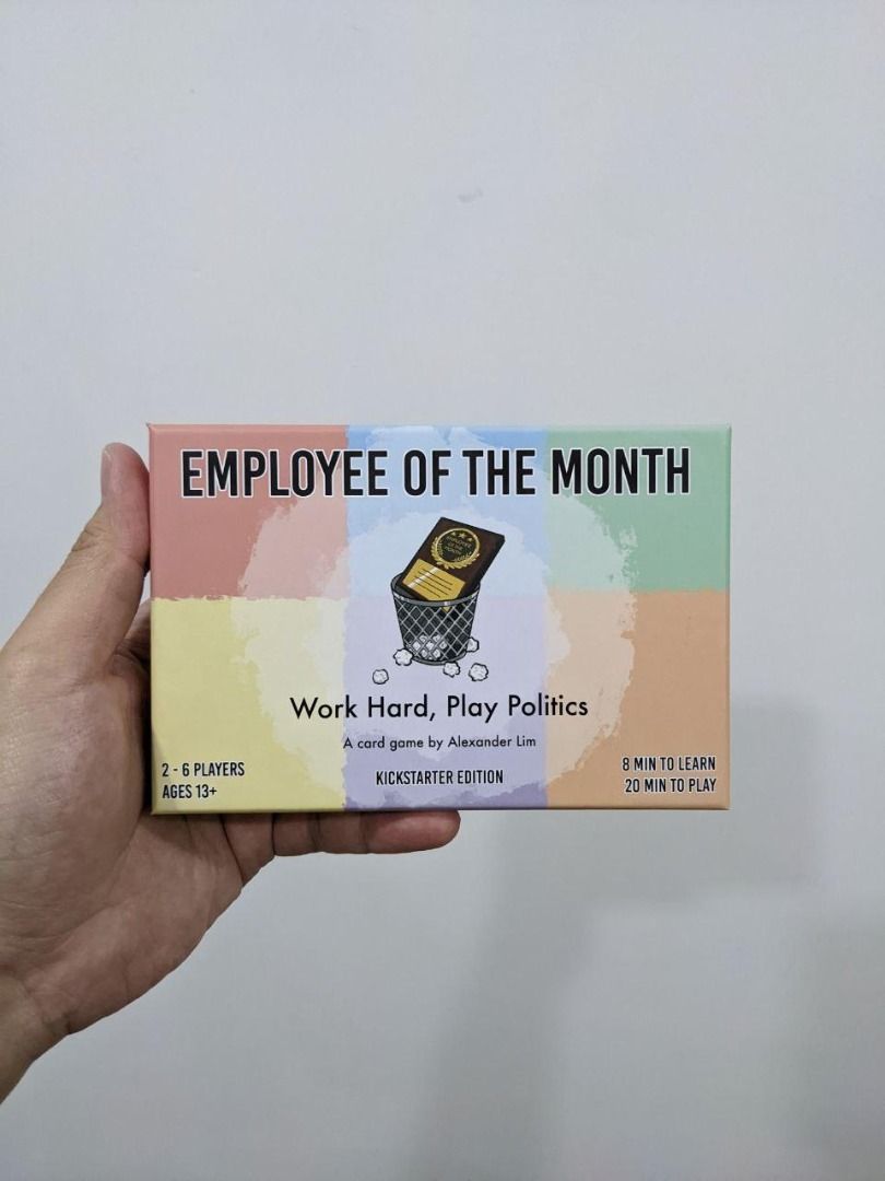 Employee of the Month Card Game (Kickstarter Edition), Hobbies & Toys ...