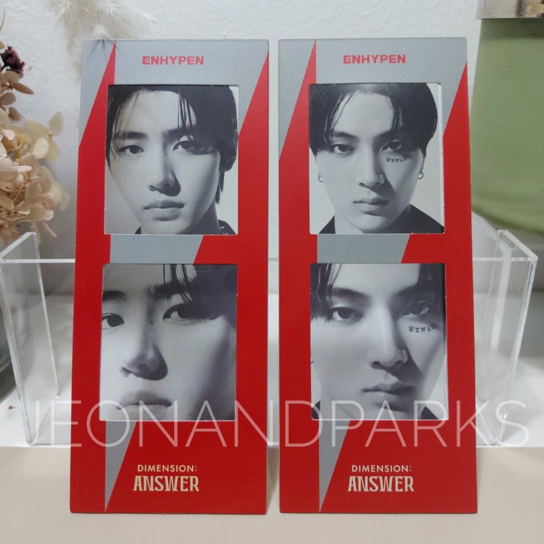ENHYPEN Dimension Answer No Ver Bookmark SET, Hobbies & Toys ...