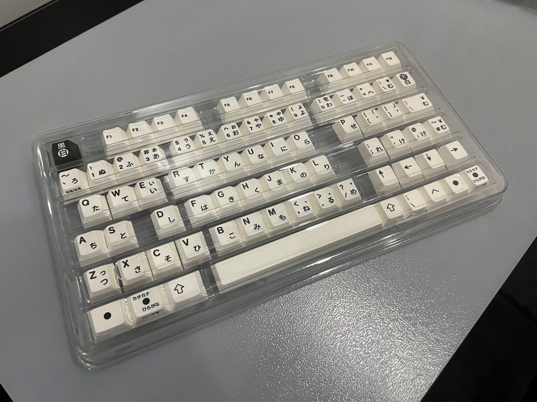 EPBT x GOK Kuro/Shiro R3 Keycaps, Computers & Tech, Parts & Accessories ...