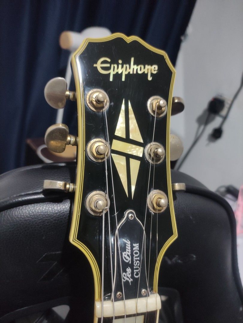 Epiphone Les Paul custom tobacco sunburst vintage electric guitar ...