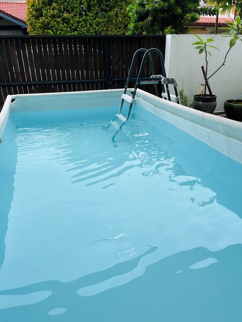 Extra Large Intex Swimming Pool, Furniture & Home Living, Outdoor ...