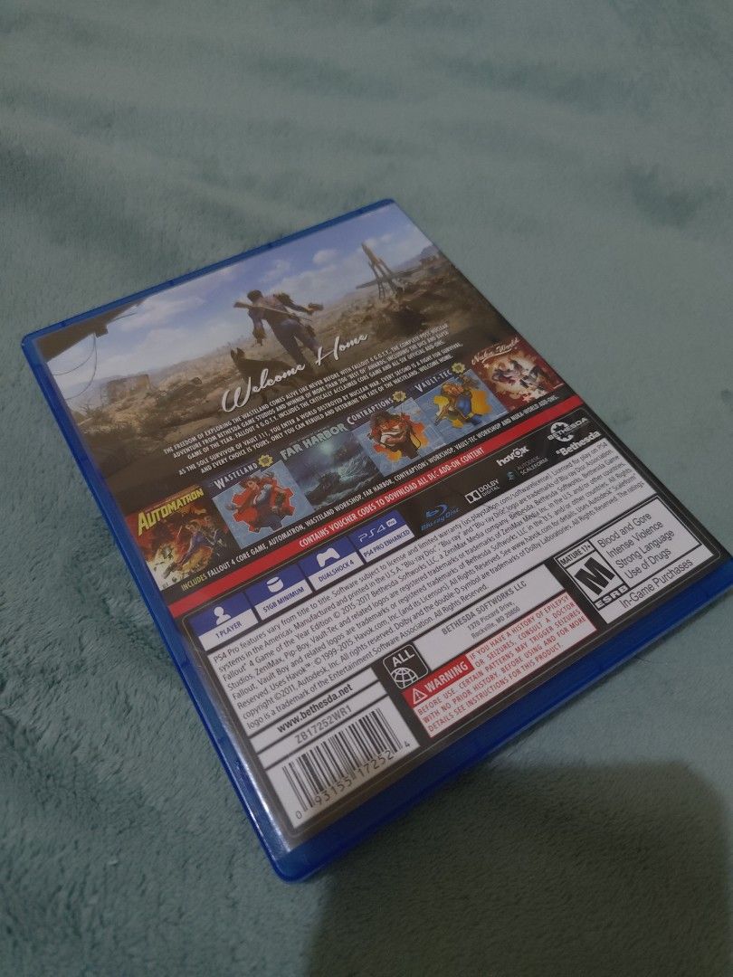 Fallout 4 GOTY ( Used Codes), Video Gaming, Video Games, PlayStation on ...