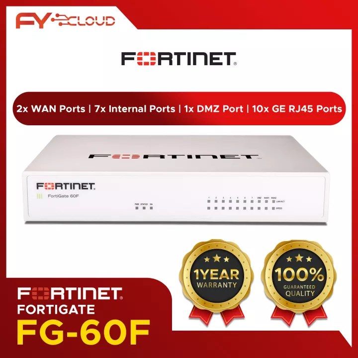 FG-60F FortiGate Fortinet 60F Series, Computers & Tech, Parts & Accessories, Networking on Carousell