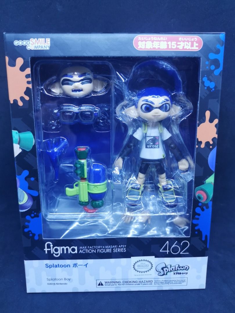 Figma Splatoon Boy 462 Good Smile Company Nintendo, Hobbies & Toys ...