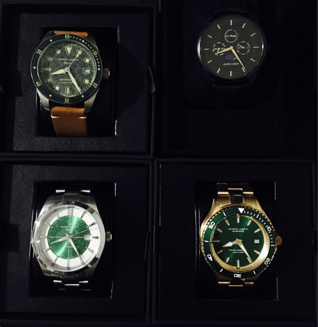 Filippo Loreti Automatic & Quartz Men Watches (BNIB), Men's Fashion ...