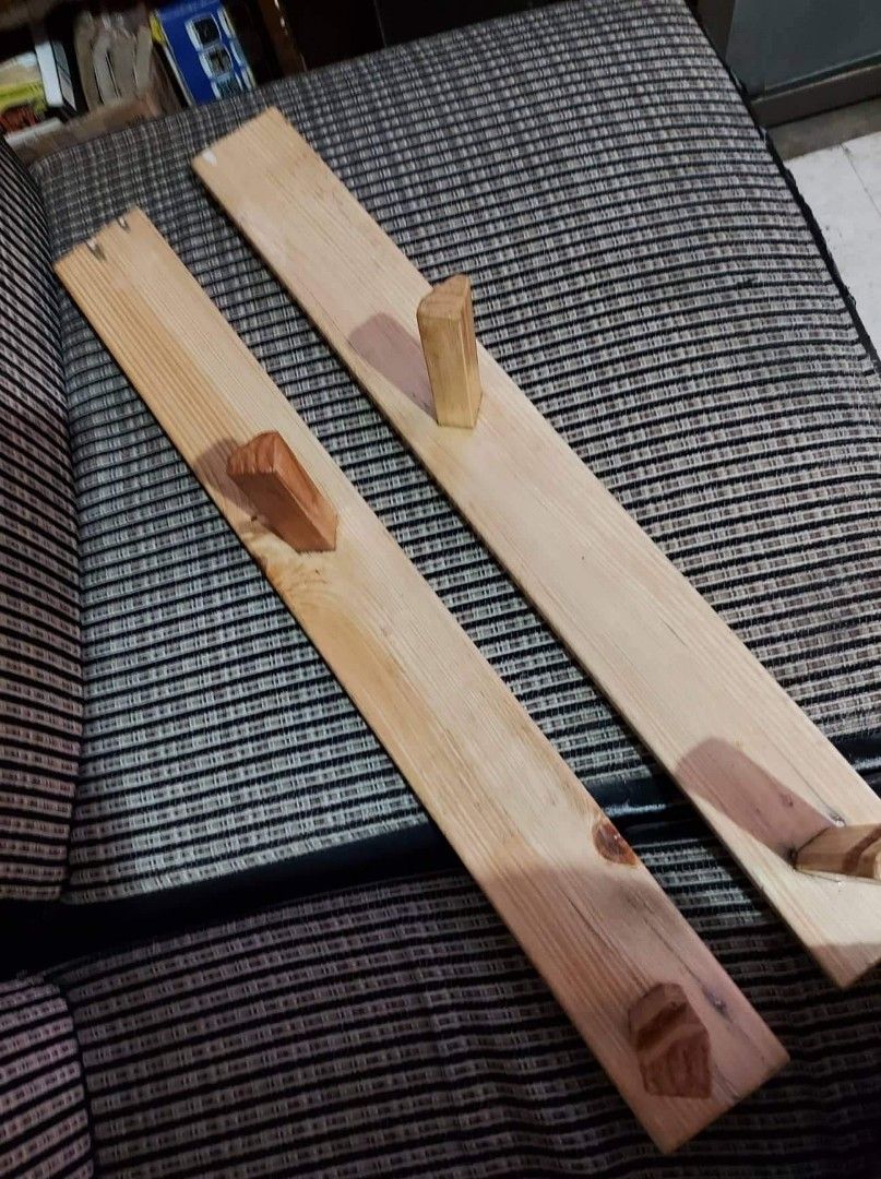 Fin rack (single rack, wooden), Furniture & Home Living, Furniture ...