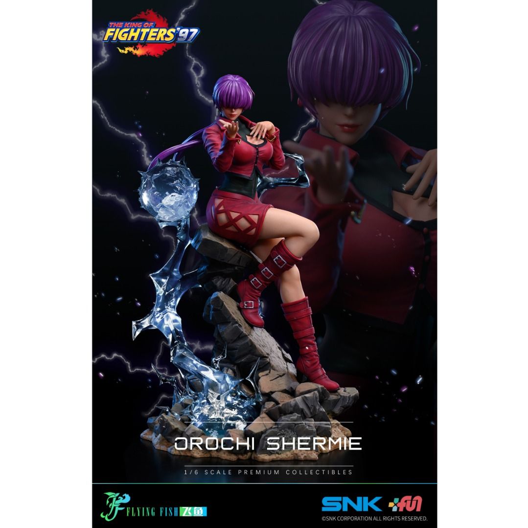 Flying Fish Studio King of Fighters 97 (Orochi Shermie) 1/6 Scale Figure Toy Model Statue ...