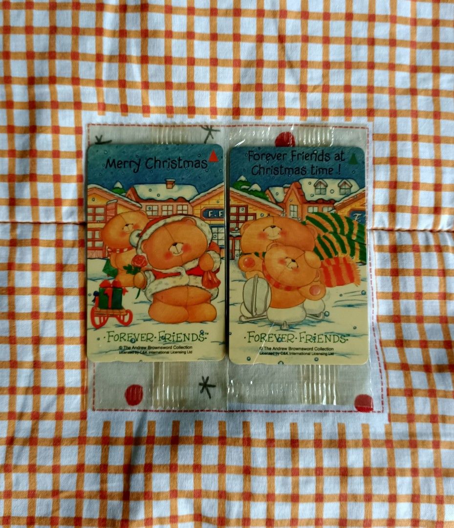 Forever Friends phone cards Christmas Series, Hobbies & Toys ...