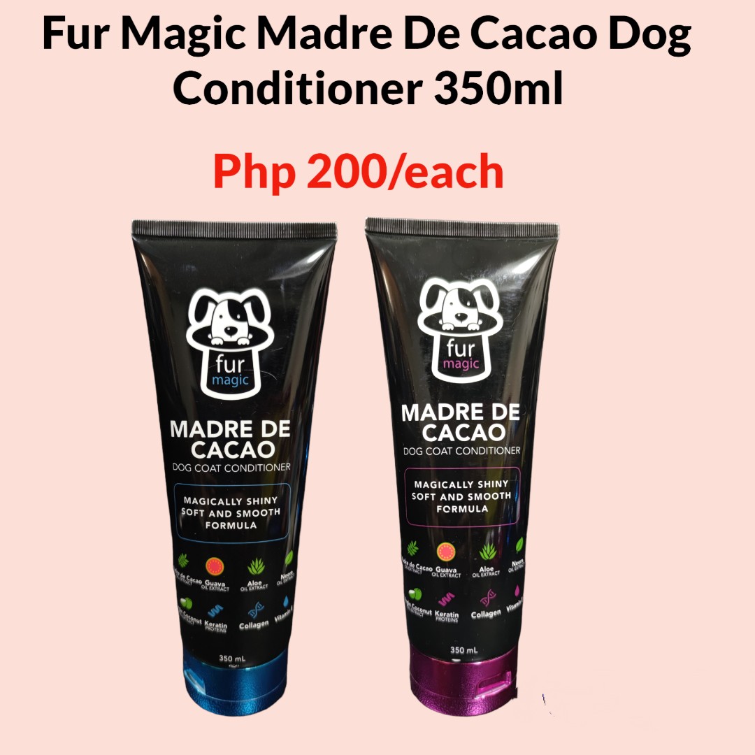 Fur Magic Madre De Cacao Dog Conditioner 350ml, Pet Supplies, Health ...
