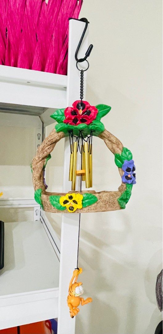 Garfield wind charm, Furniture & Home Living, Home Decor, Other Home ...